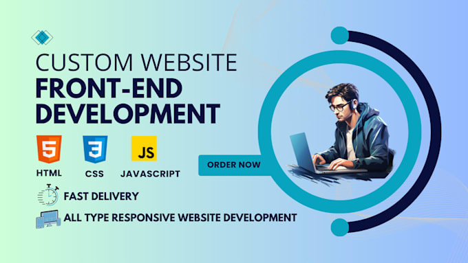 Create Responsive Website In Html Css Javascript By Adeel Dev Fiverr