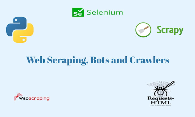 Implement Python Web Scraping Crawlers And Bots By Aaravsj Fiverr