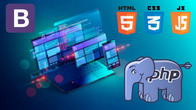 Write Html Css Javascript Jquery Php And Bootstrap Code By New