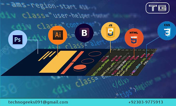 Convert Your Figma Psd Xd Or Rough Sketch Design Into Html Css And