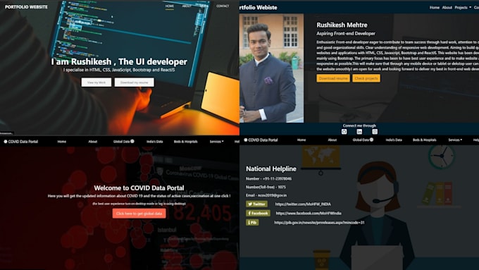 Create Professional And Responsive Websites Using Html Css Javascript