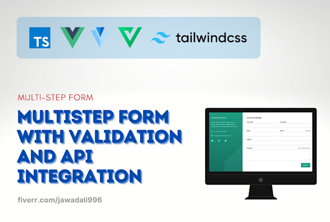 Create Html Form Multistep Form With Validation With Vue Js By