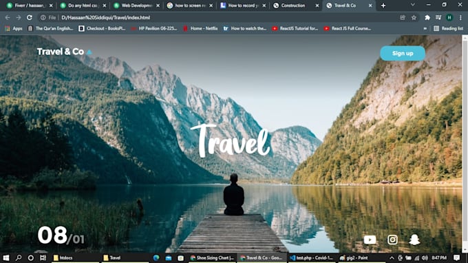 Do Html Css Js Php Assignments And Projects By Hassaan Sideyki Fiverr