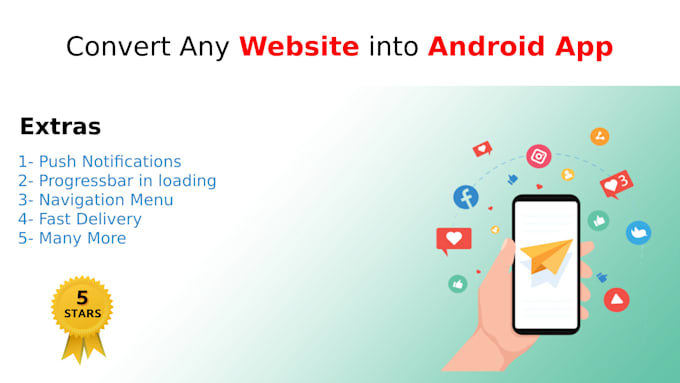 Convert Any Website To An Android App Using Webview By Hasni1 Fiverr