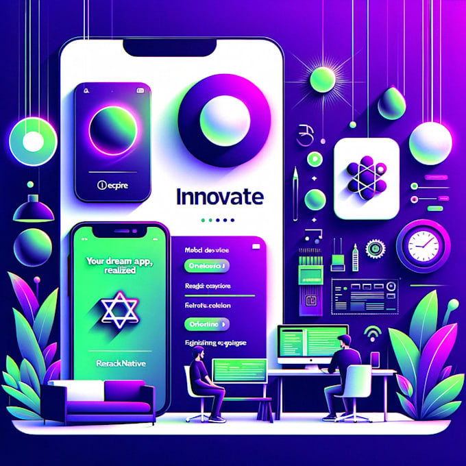 Be Your Mobile App Developer Using Flutter React Native By Ricotj Fiverr