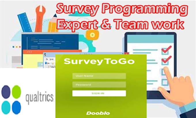 Do Survey Programming On Qualtrics Survey Monkey Surveytogo By