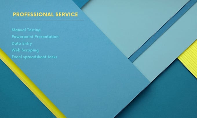 Do Manual Testing Excel Spreadsheet Tasks And Powerpoint By