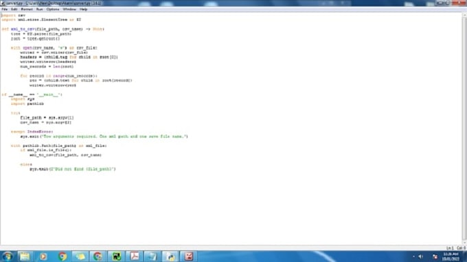 Convert Files Of Different Formats Into Csv Using Python By