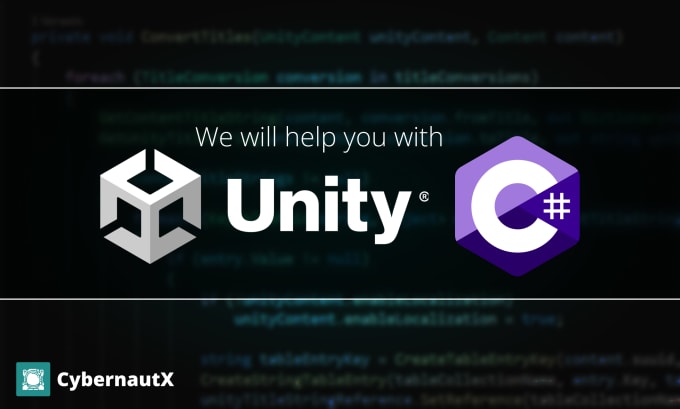 Debug Your Unity Game Csharp Code By Cybernautx Fiverr