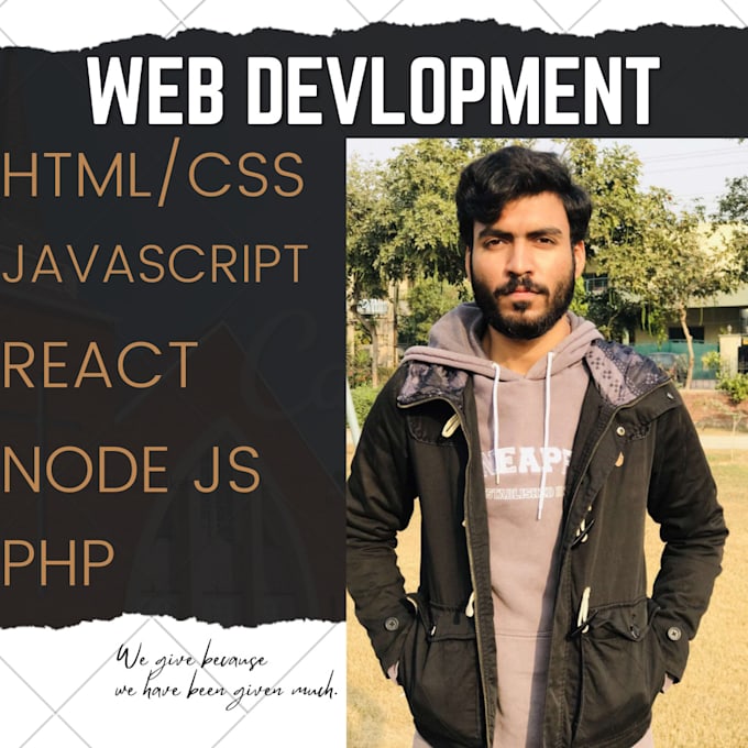 Develop Responsive Website In Html Css Javascript React Nodejs By
