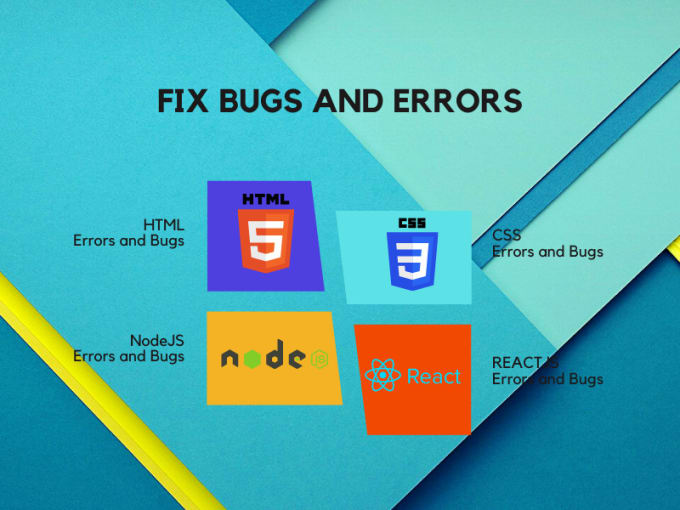 Fix Your Bugs And Errors In Html Css Reactjs Nodejs By Afaq Abid Fiverr