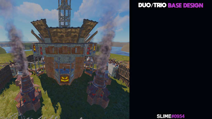 Design A Custom Rust Solo Duo Trio Base By Raze Slimeplayz Fiverr