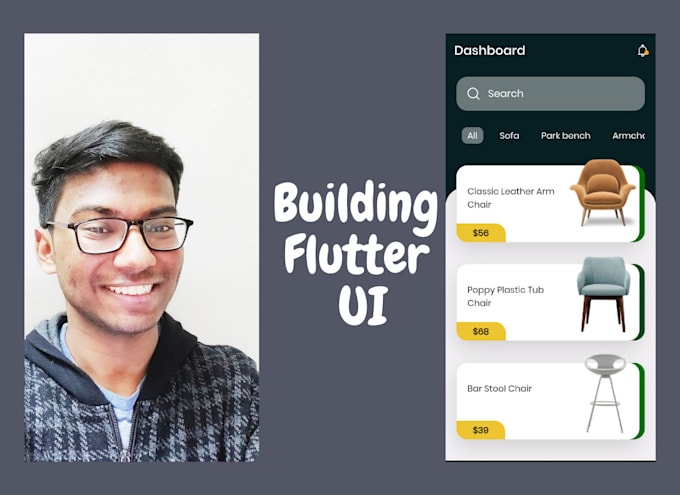 Develop Mobile App Ui Using Flutter By Frostbyte4916 Fiverr