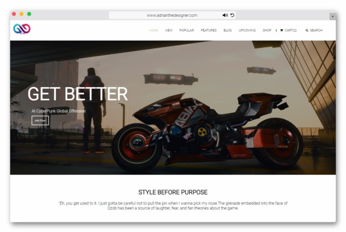 Build A Responsive Website In Html Css React Js Bootstrap By Adnan