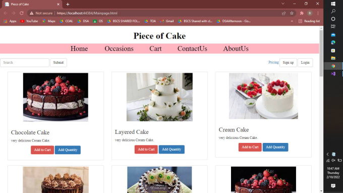Design Web Page Using Html Css Javascript Bootstrap By Mahnoormalik