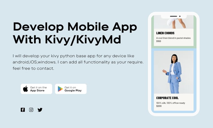 Develop Your Mobile App Using Kivy And Kivymd Python By Muchharbharat