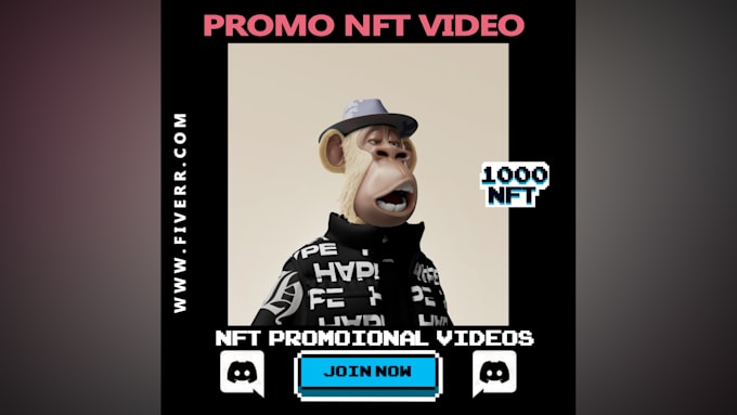Create Tik Tok Promotion Video For Your Nft Project By Madusankaviraj