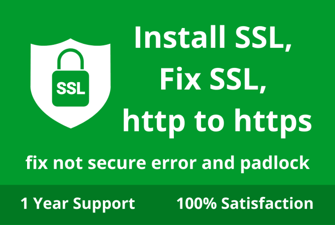 Install Ssl Certificate Fix Ssl To Https Fix Not Secure And
