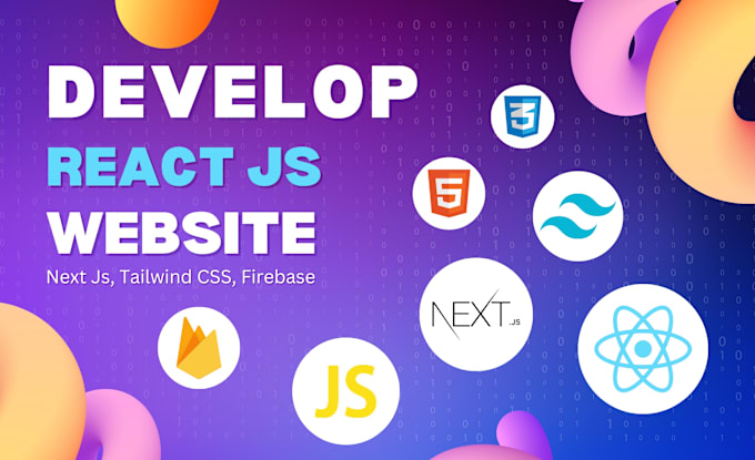 Develop Responsive Website Using React Js And Next Js With Tailwind