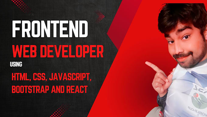 Create Reponsive Website Using Html Css And Javascript And React Js By