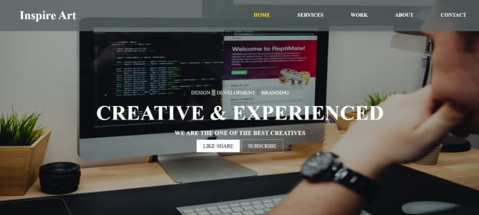 Make Web Pages Using Html Css Bootstarp Js And Php By