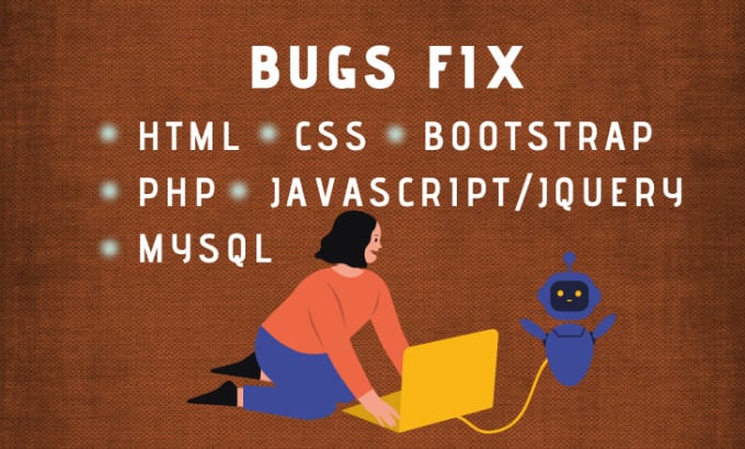 Edit Or Fix Your Html Css Bootstrap Php Javascript Jquery Issues