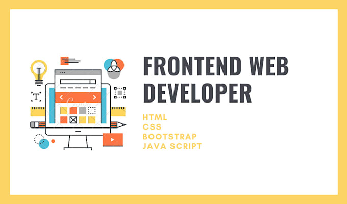 Do Frontend Web Developing Using Html5 Css Bootstrap Js By M01mudassar