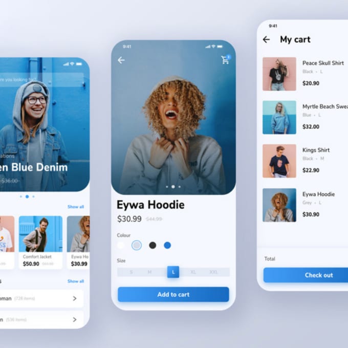 Create Ux Ui Design For Your Mobile And Web Apps By Codingo Tech Fiverr