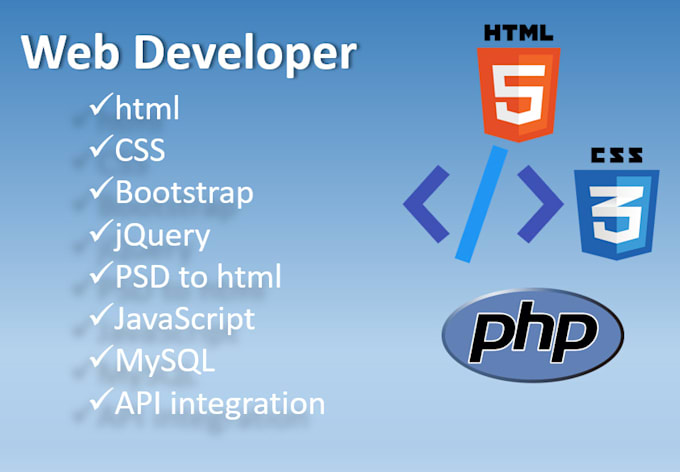 Develop Your Website With Css Html Javascript Jquery Php By Zobayerabdullah Fiverr