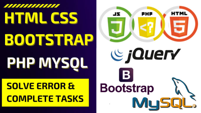 Do Tasks Related To Php Mysql Html Css Javascript Bootstrap By