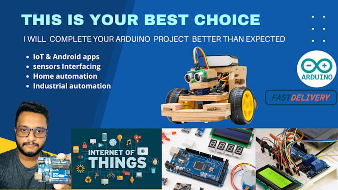 Implement And Configure Arduino And Ros Projects With Iot By Sasindumihishan Fiverr