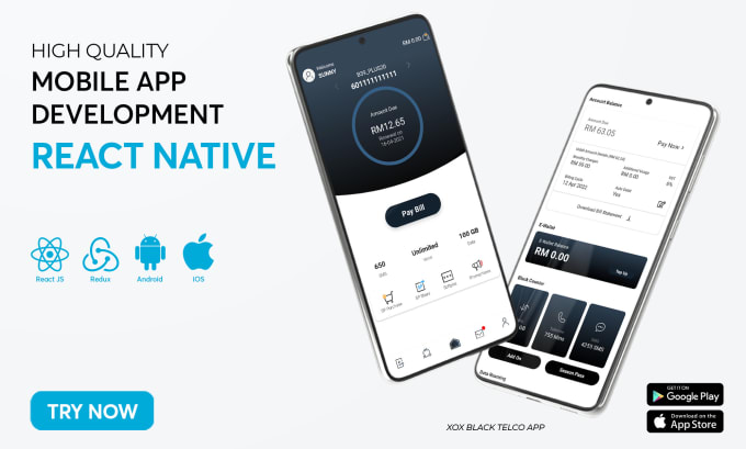 Build React Native Mobile Application For Ios And Android By Mgrsaga