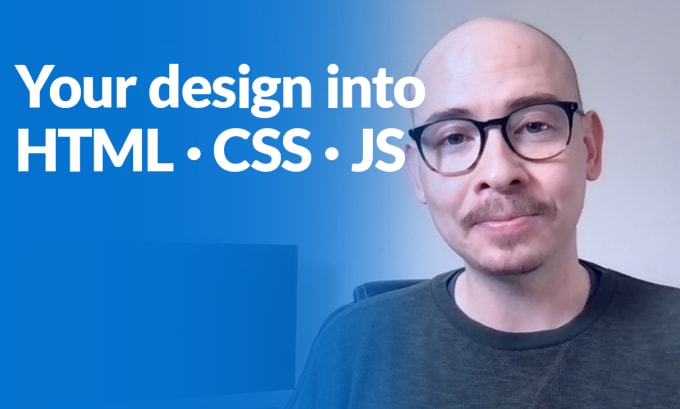 Convert Your Designs Into Html Css Js Webpages By Frankiejrey Fiverr