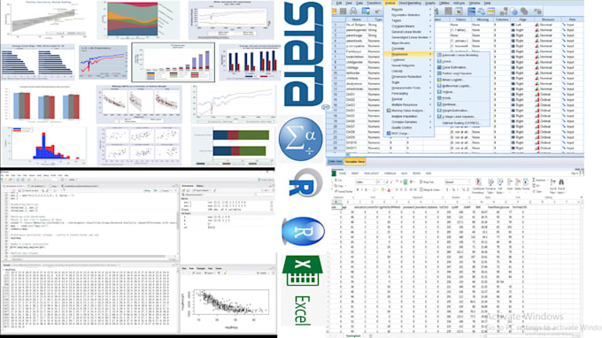 Do Statistical Data Analysis Using Spss R Excel And Stata By Yaqoob65
