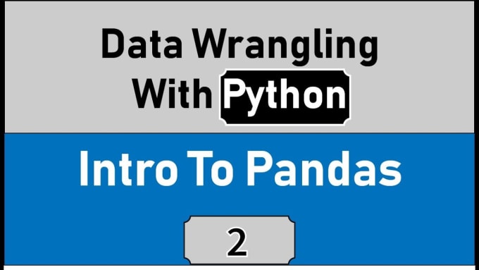 Do Data Wrangling Analysis With Python And Bi For You By Aliraza581