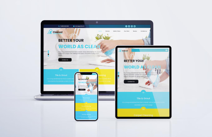 Design And Fix Html Css Bootstrap And Javascript Web Pages By Kkkonic