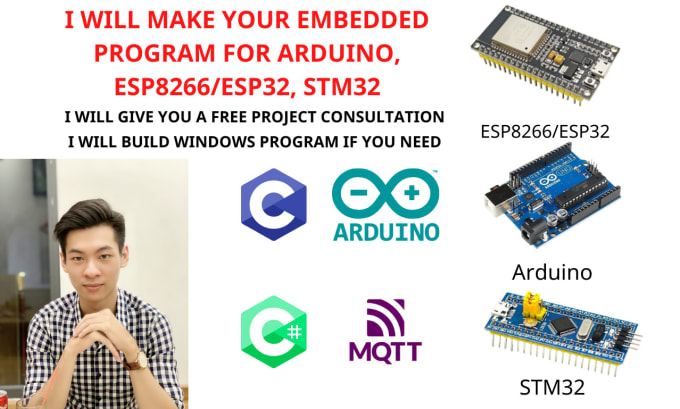 Do Embedded Program For Esp And Esp Arduino Stm By