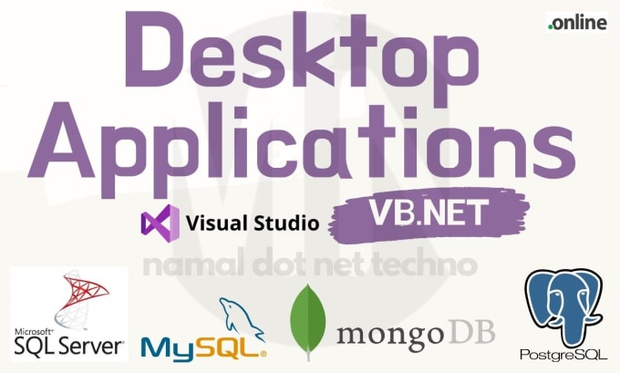 Do Visual Basic Dot Net Desktop Applications With Mongodb Mssql