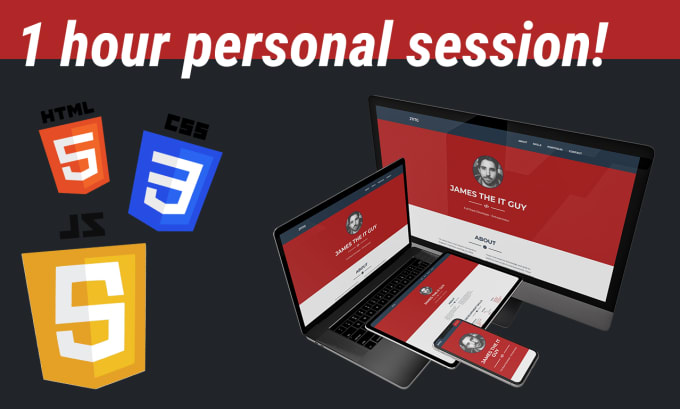Teach You Html Css Javascript Php Mysql And More By Jamestheitguy