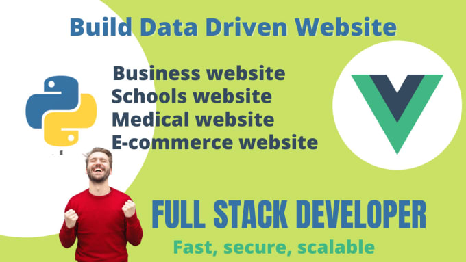 Design A Web Application Or Api Using Python Vue Html Css By