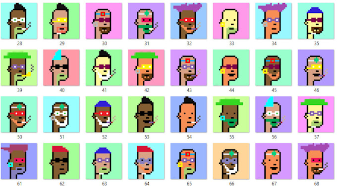 Create 1k 5k 10k Unique Nft Images Using Your Arts Layers By