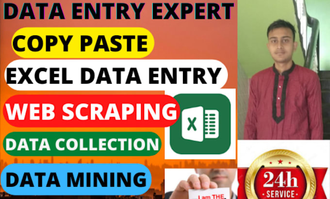 Do Data Entry Copy Paste Excel Data Entry Web Research Data Mining