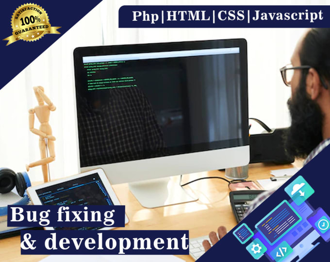 Develop And Design Any Website With Php Html Css Javascript By