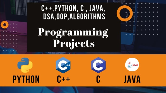 Do C Cpp Java Python Programming Projects And Programs By