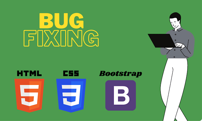 Fix Html Css Bootstrap Bugs And Responsive Issues By Md Jewel Fiverr