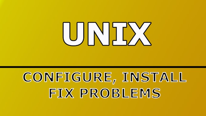 Install Configure Troubleshoot Your Unix Server Client By Jackvonthor