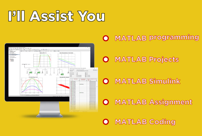 Assist Matlab Programming Matlab Simulink Matlab Coding Matlab Gui