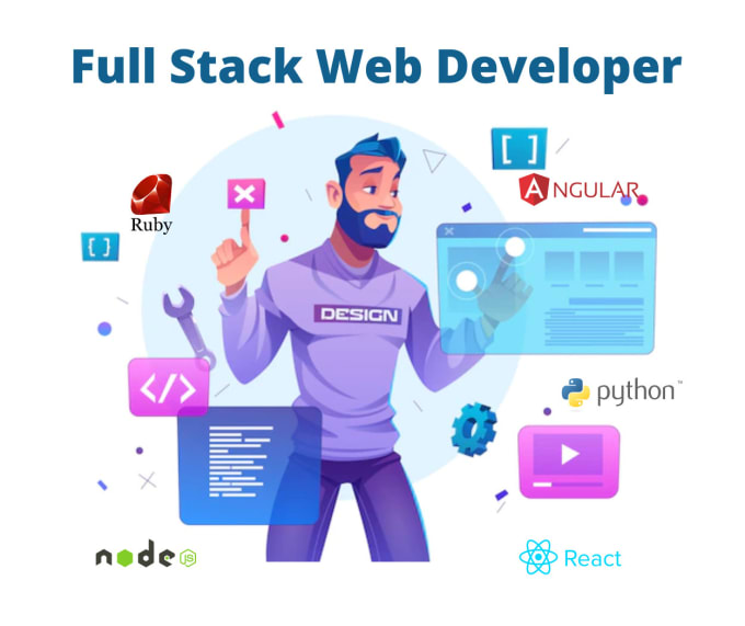 Be Your Full Stack Developer Of React Js Node Js Angular Python By