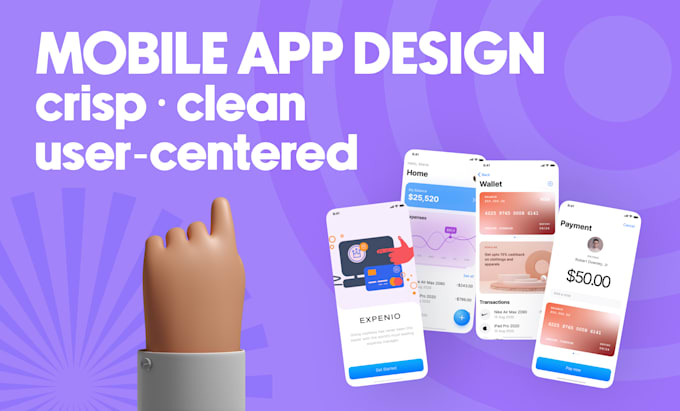 Do An User Centered Mobile App With Crisp Design By Phaelpuglielli Fiverr