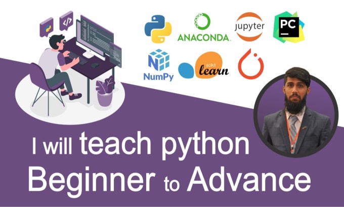 Teach Python Programming And Help You To Learn Coding As Python Tutor